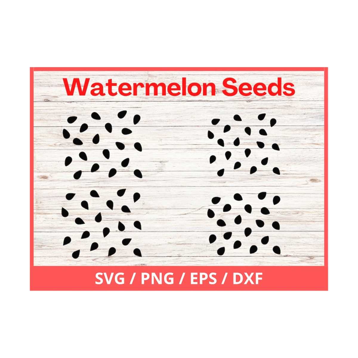 Watermelon Seeds SVG, Watermelon Svg, Watermelon Seeds, Seed | Inspire ...