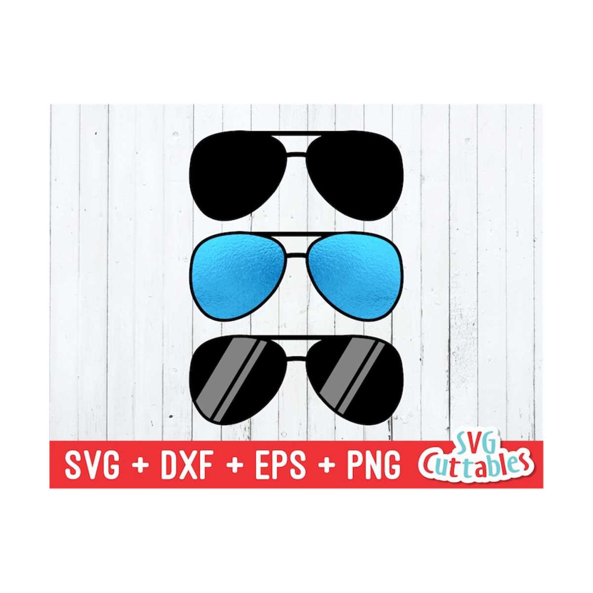 Sunglasses svg - Aviator Sunglasses - svg - dxf - eps - png - Inspire ...