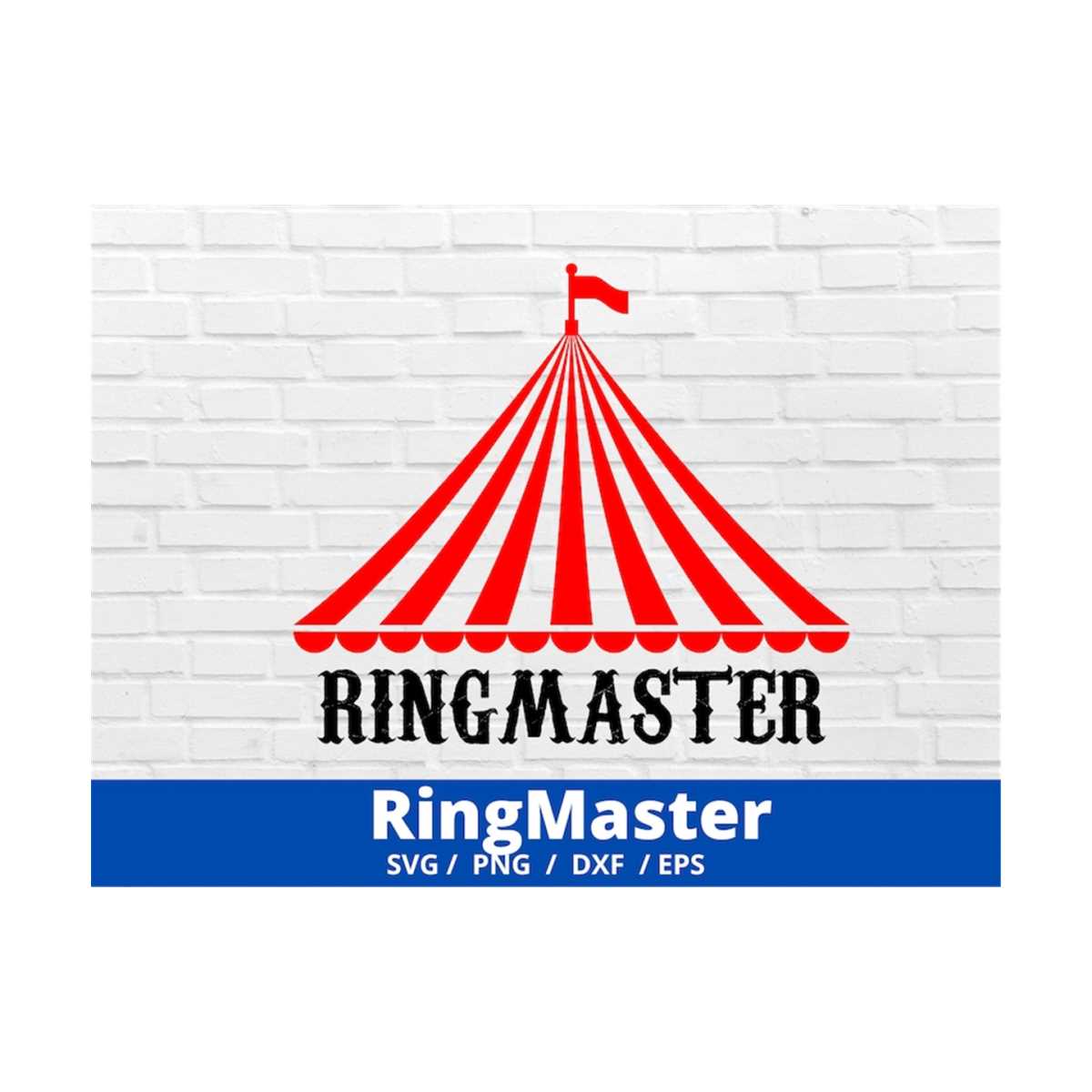 Ringmaster Carnival SVG , Circus Tent SVG ,Ringmaster Circus - Inspire ...