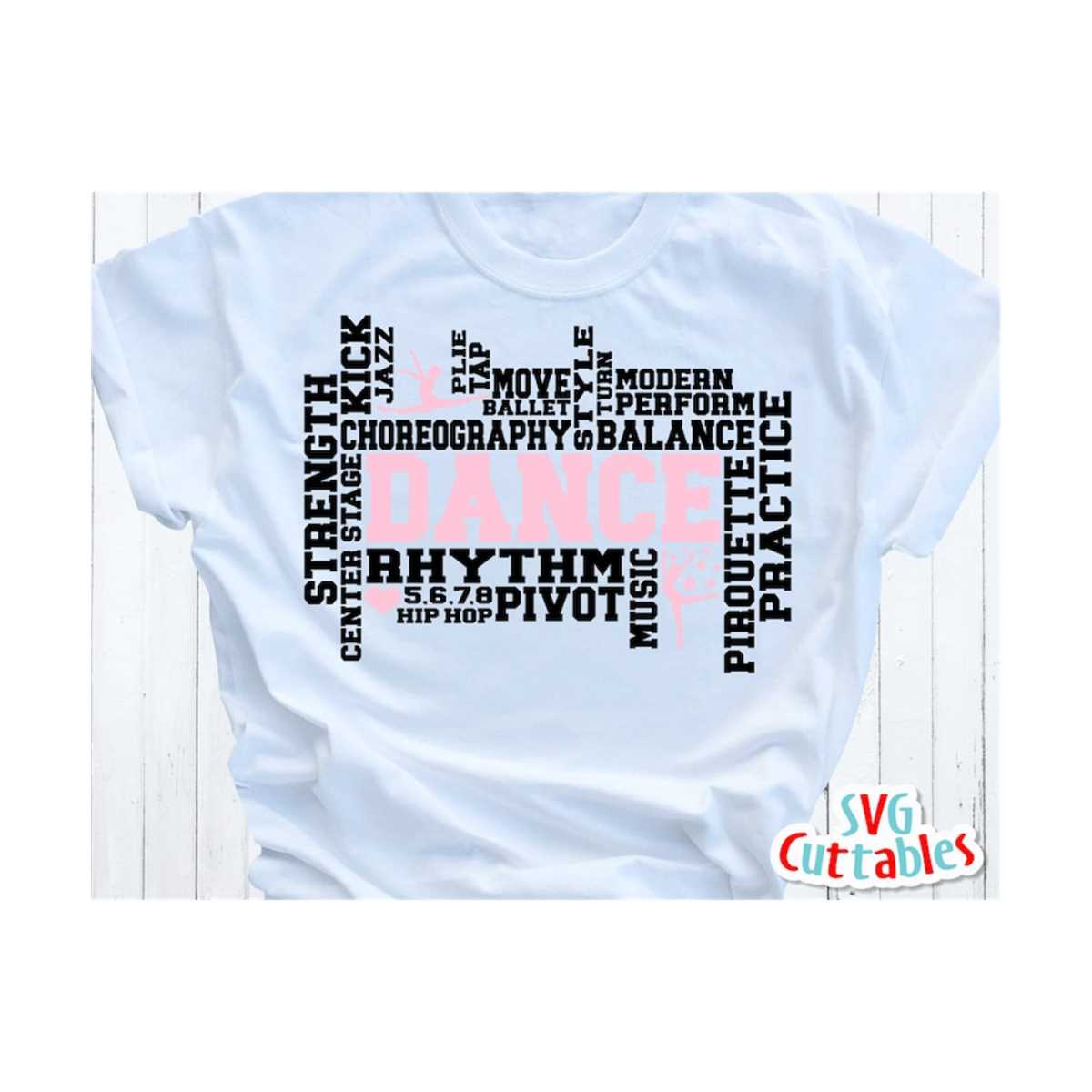Dance SVG - Dance Word Art svg - dxf - eps - Cut File - Danc - Inspire ...