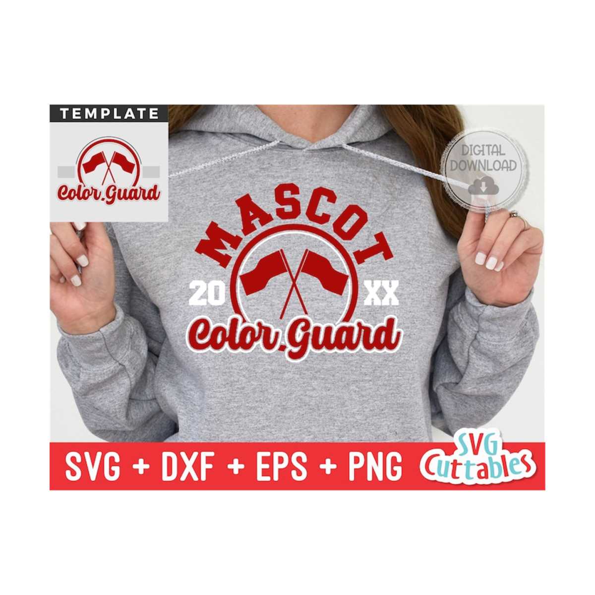 Color Guard svg - Color Guard Template 008 - svg - dxf - ep | Inspire ...