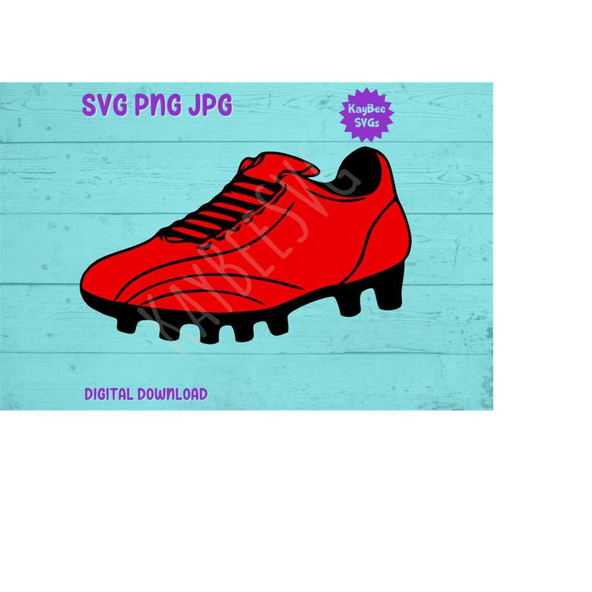 Football/Soccer Cleats SVG PNG JPG Clipart Digital Cut File - Inspire ...