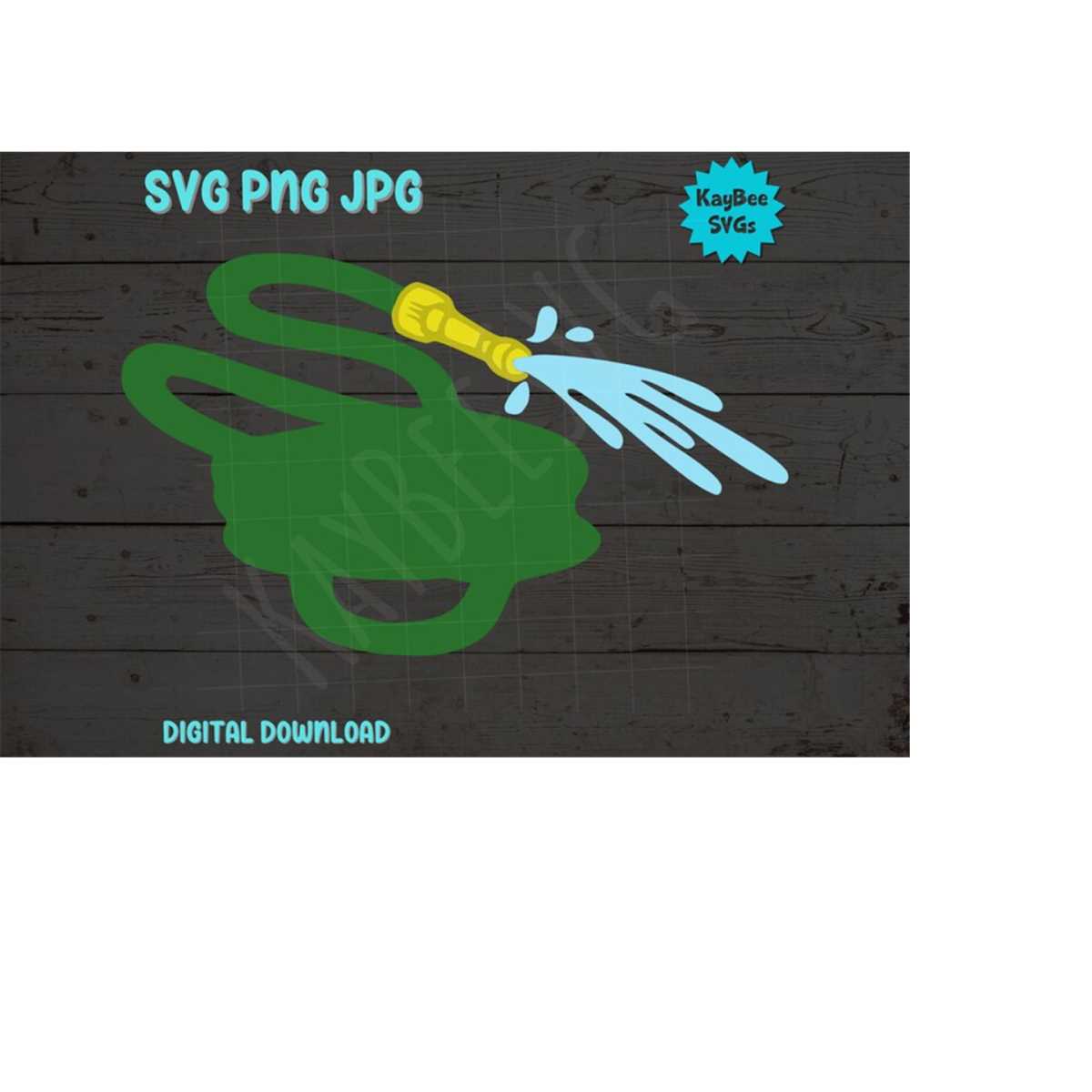 Garden Hose SVG PNG JPG Clipart Digital Cut File Download fo | Inspire ...