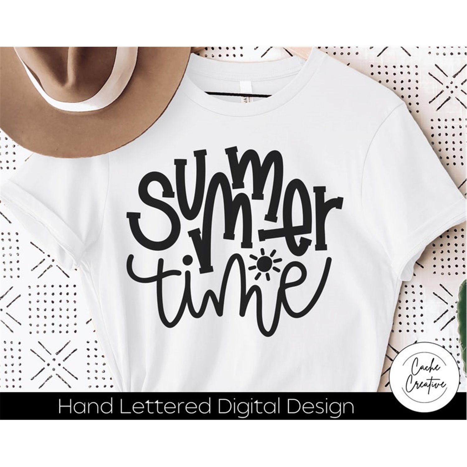 Summer Time SVG INSTANT DOWNLOAD dxf, svg, eps, png, jpg, pd | Inspire ...