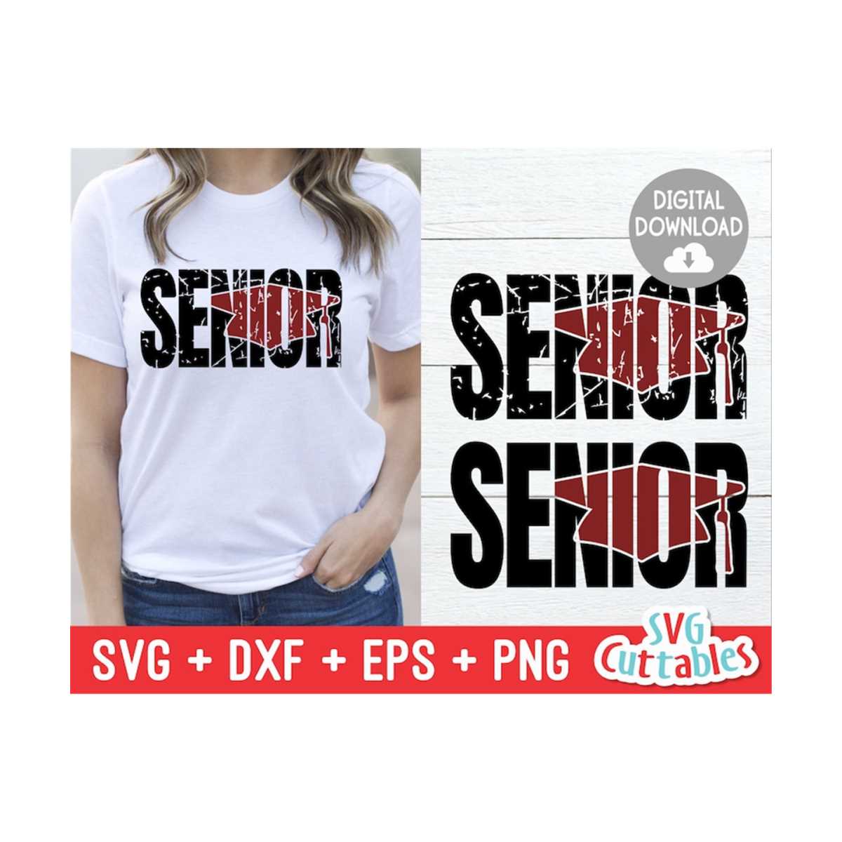 Senior svg - Graduation Cut File - svg - eps - dxf - Graduat | Inspire ...