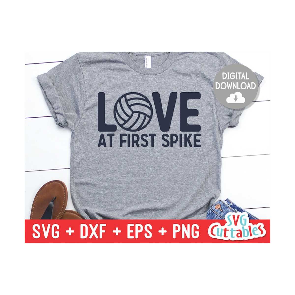 Love At First Spike svg - Volleyball svg - Volleyball Cut Fi | Inspire ...