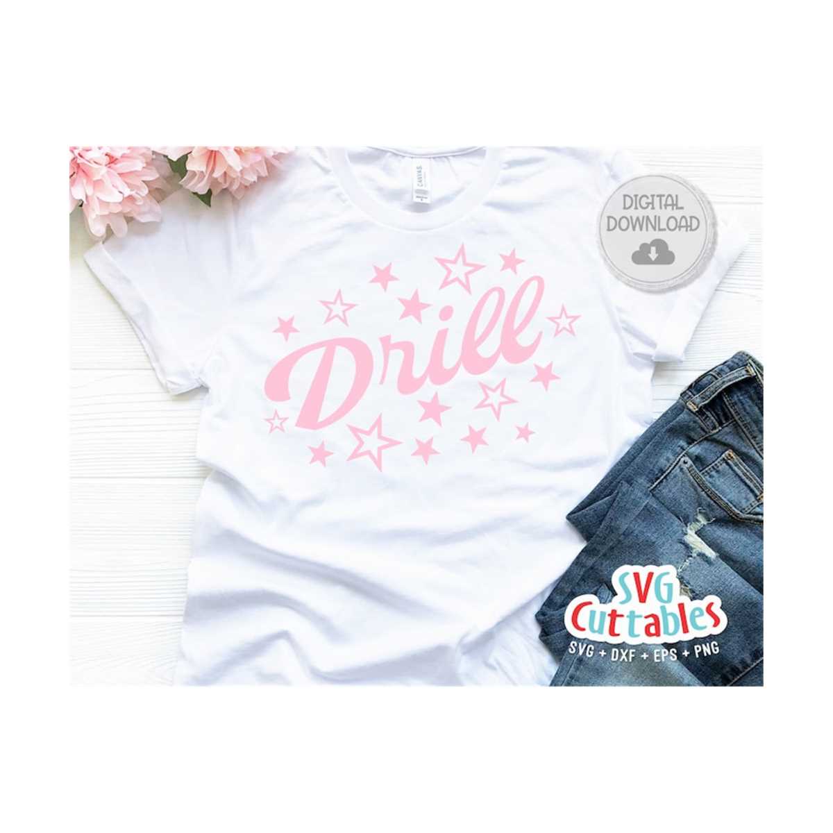 Drill Team svg - Drill Team Cut File - Drill svg - eps - dxf | Inspire ...