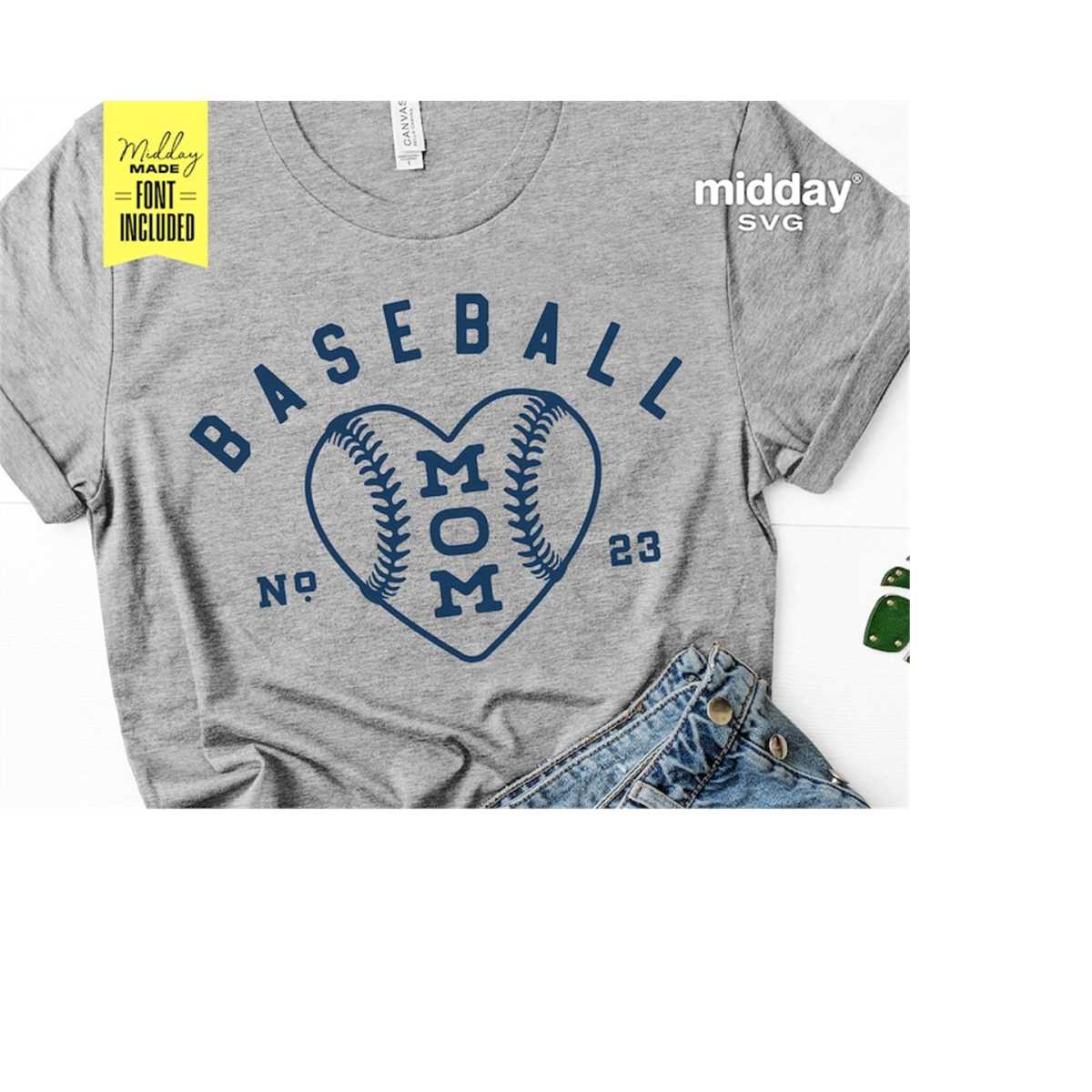 Baseball Mom Svg, Png Ai Eps Dxf, Baseball Cricut Cut Files, | Inspire ...