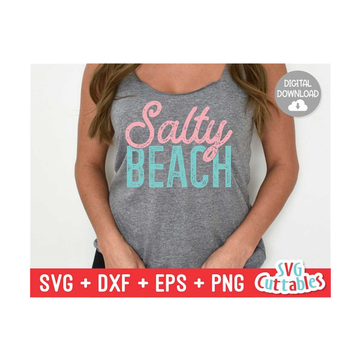 Salty Beach svg - Summer Cut File - Beach - Funny - Quote - - Inspire ...