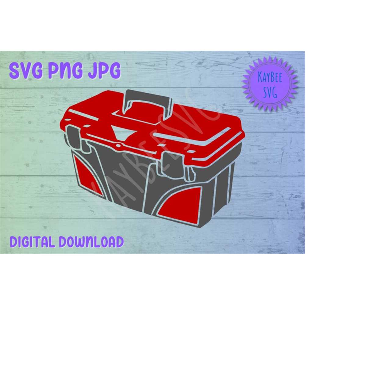 Toolbox SVG PNG JPG Clipart Digital Cut File Download for Cr | Inspire ...