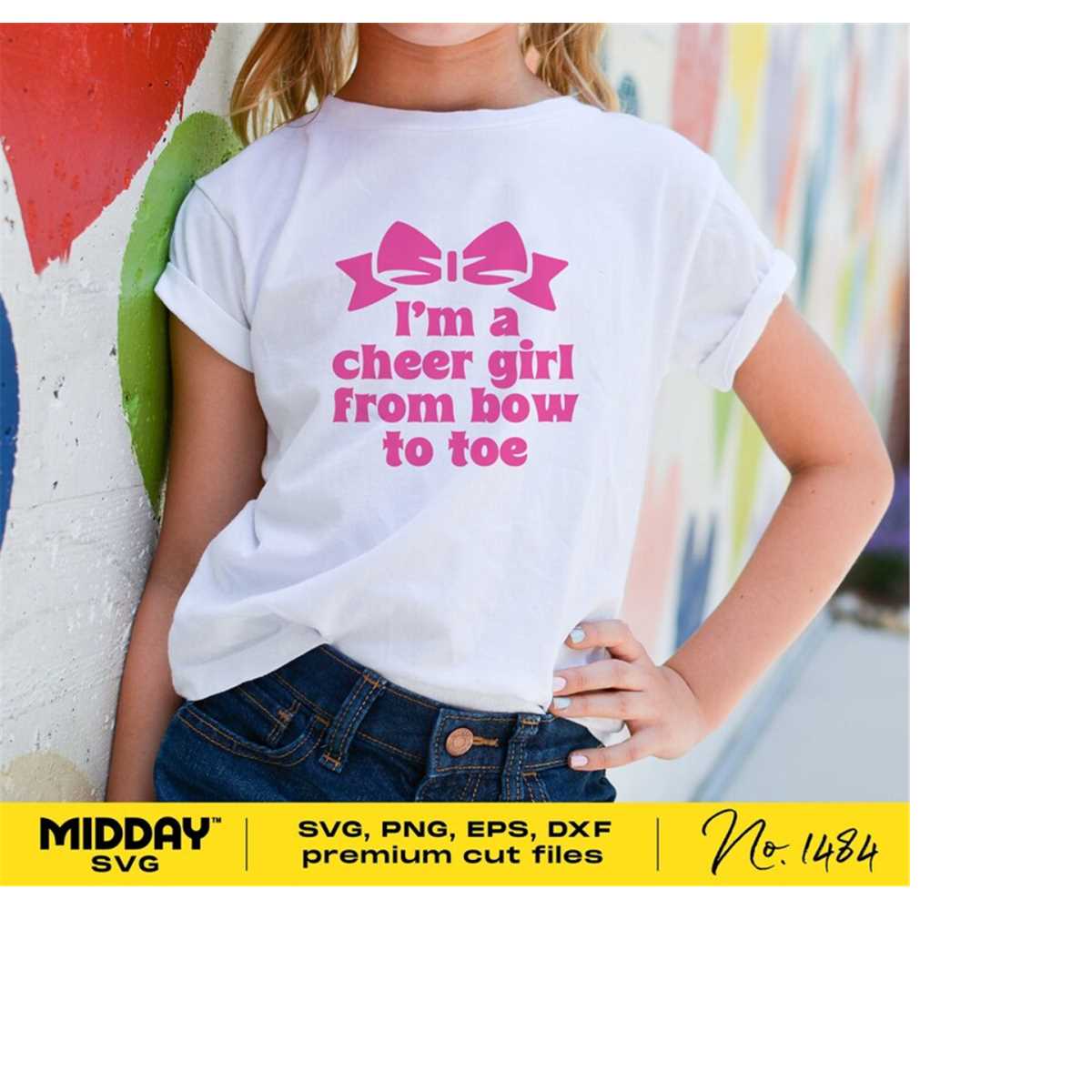 Cheer Girl Svg Png, From Head to Toe, Cute Cheer Svg, Cheer - Inspire ...