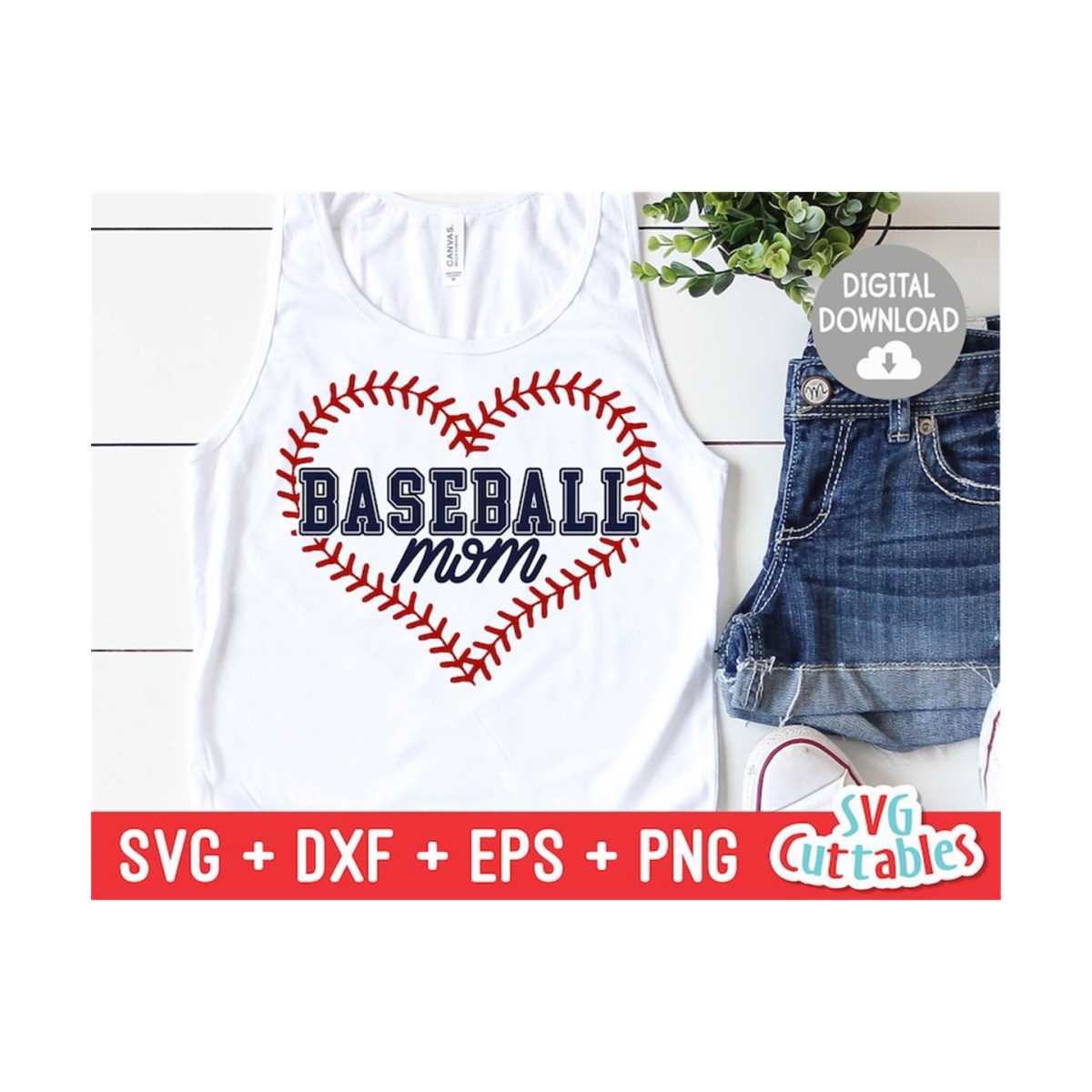 Baseball Mom svg - Baseball Mom Cut File svg - dxf - eps - p - Inspire ...