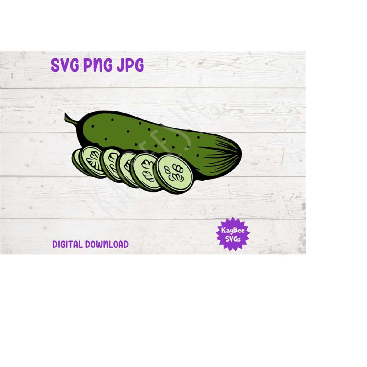 Pickle SVG PNG JPG Clipart Digital Cut File Download for Cri - Inspire ...