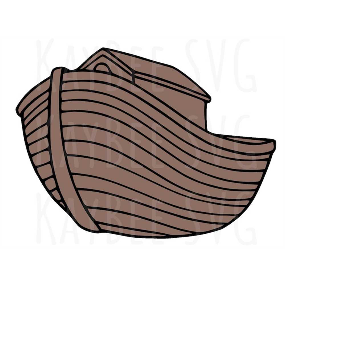 Noah's Ark SVG PNG JPG Clipart Print-Then-Cut File Download - Inspire ...