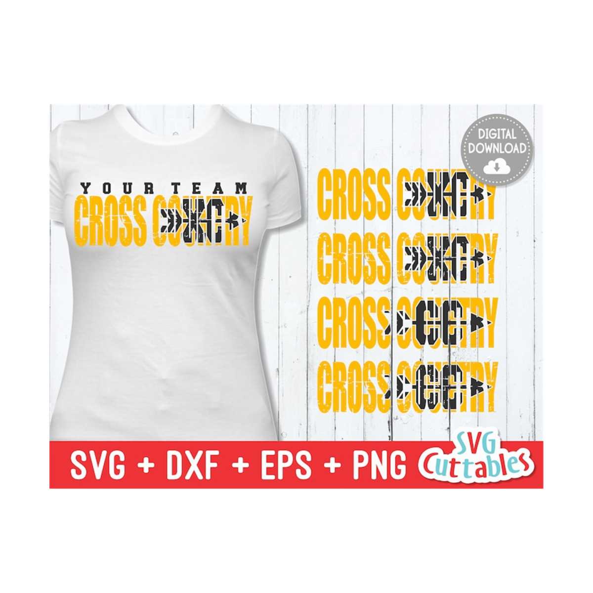 Cross Country svg - XC Cross Country Cut File - dxf - eps - | Inspire ...