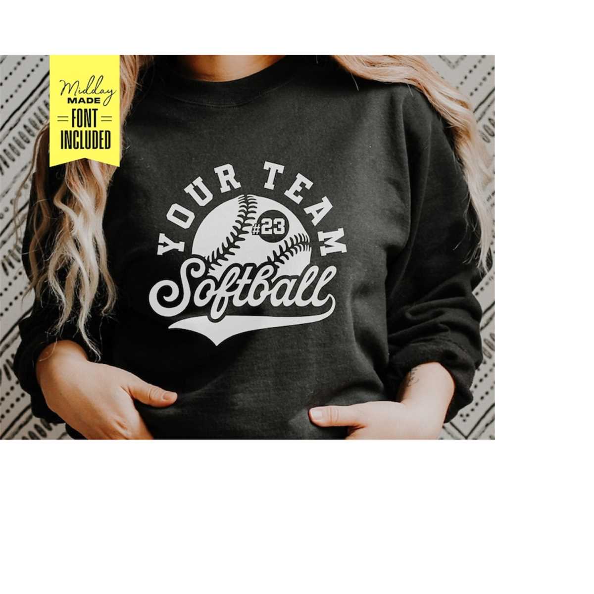 Softball Team Template Svg, Softball Shirt Png, Softball, Cr | Inspire ...