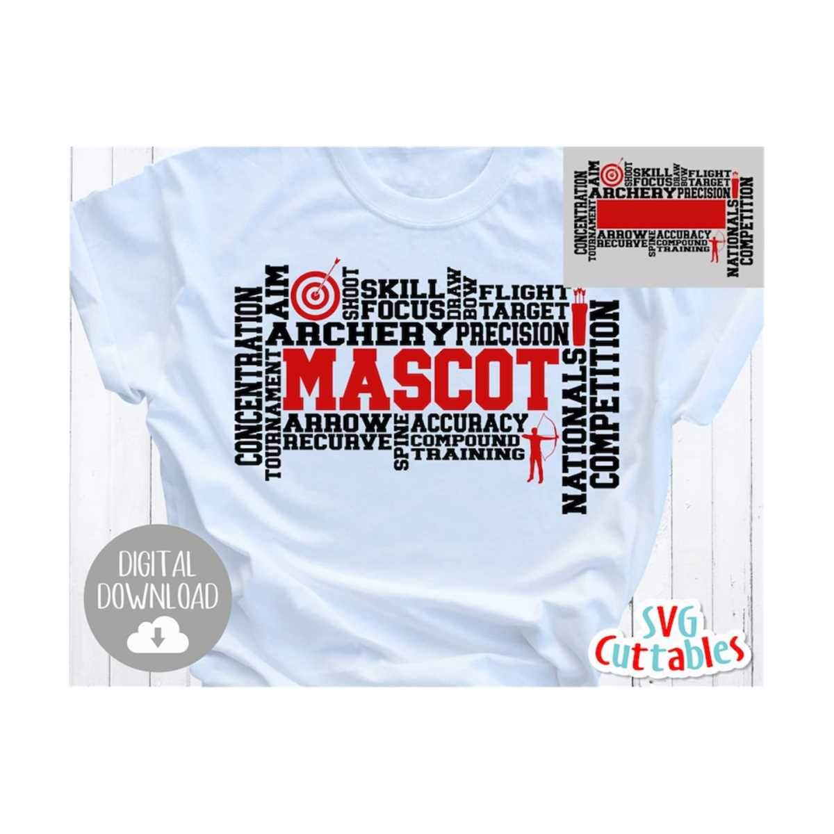 Archery svg - Archery Word Art svg - dxf - eps - png - Cut F - Inspire ...