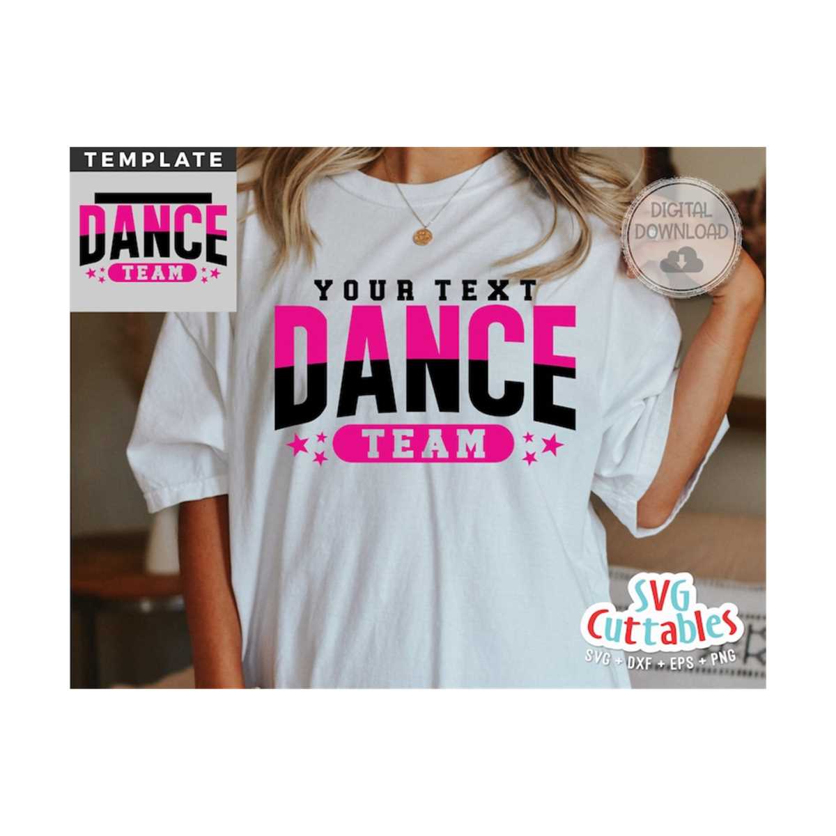 Dance svg Cut File - Dance Team - Dance Template 0039 - svg | Inspire ...