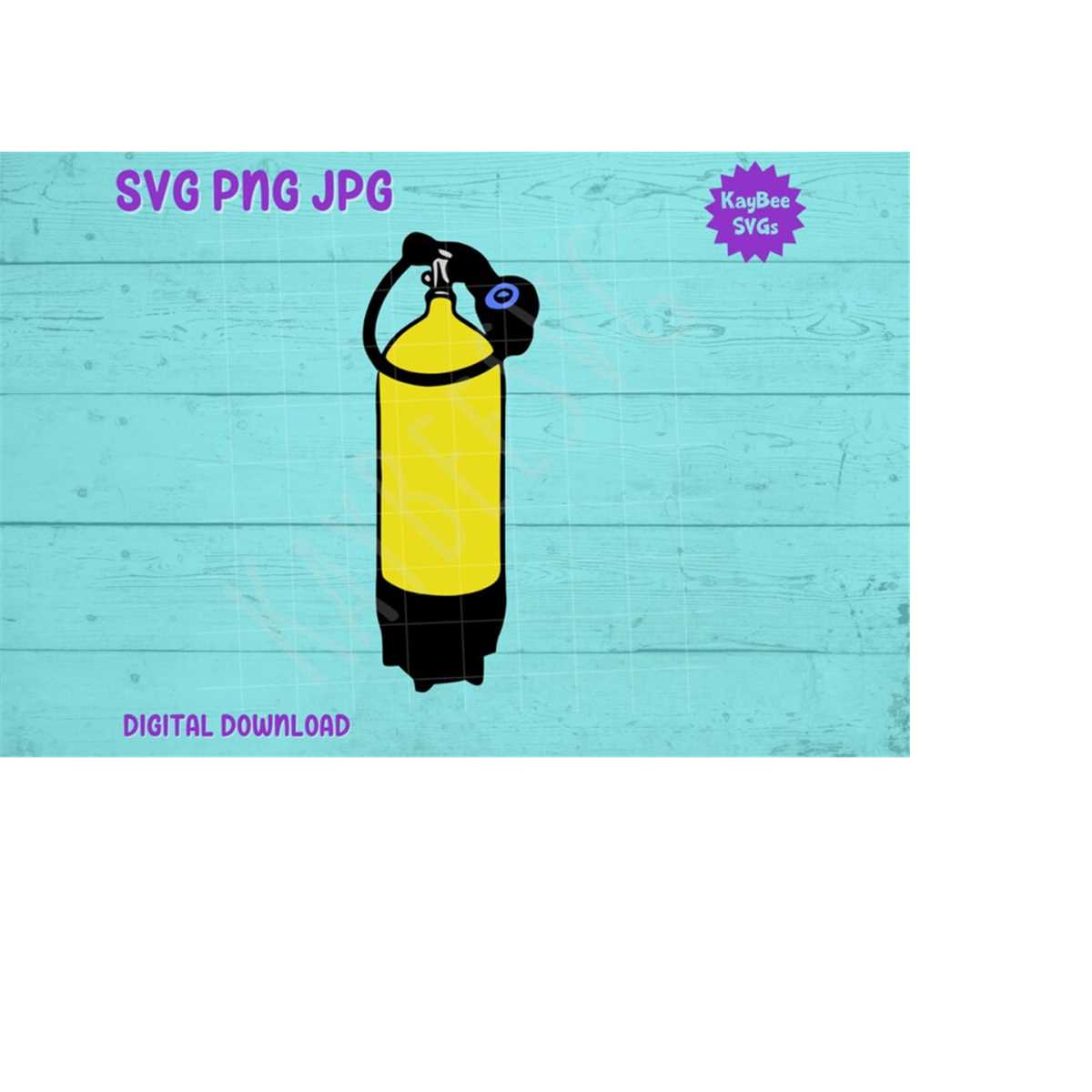 Oxygen Tank SVG PNG JPG Clipart Cut File Download for Cricut - Inspire ...