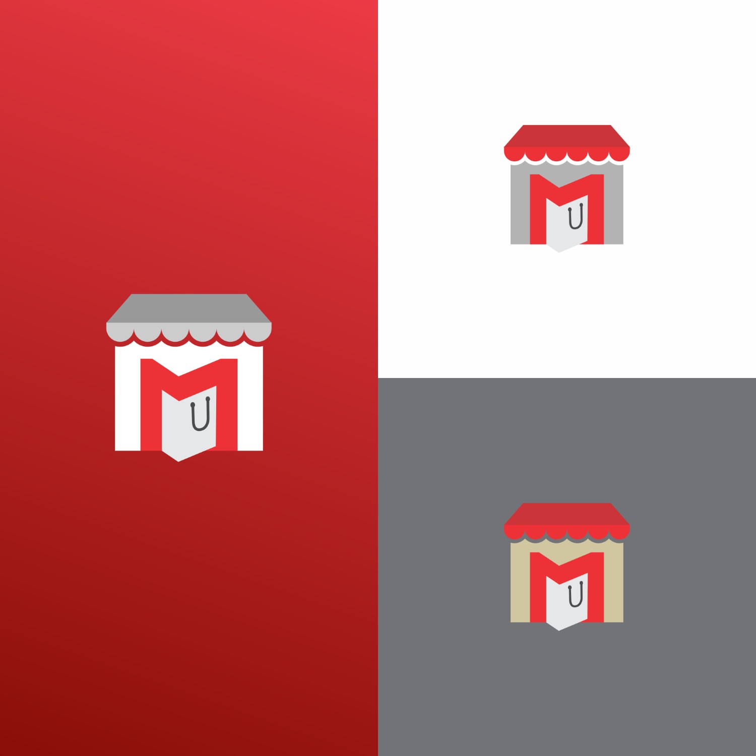M Mart Logo symbol Design 06 - Inspire Uplift