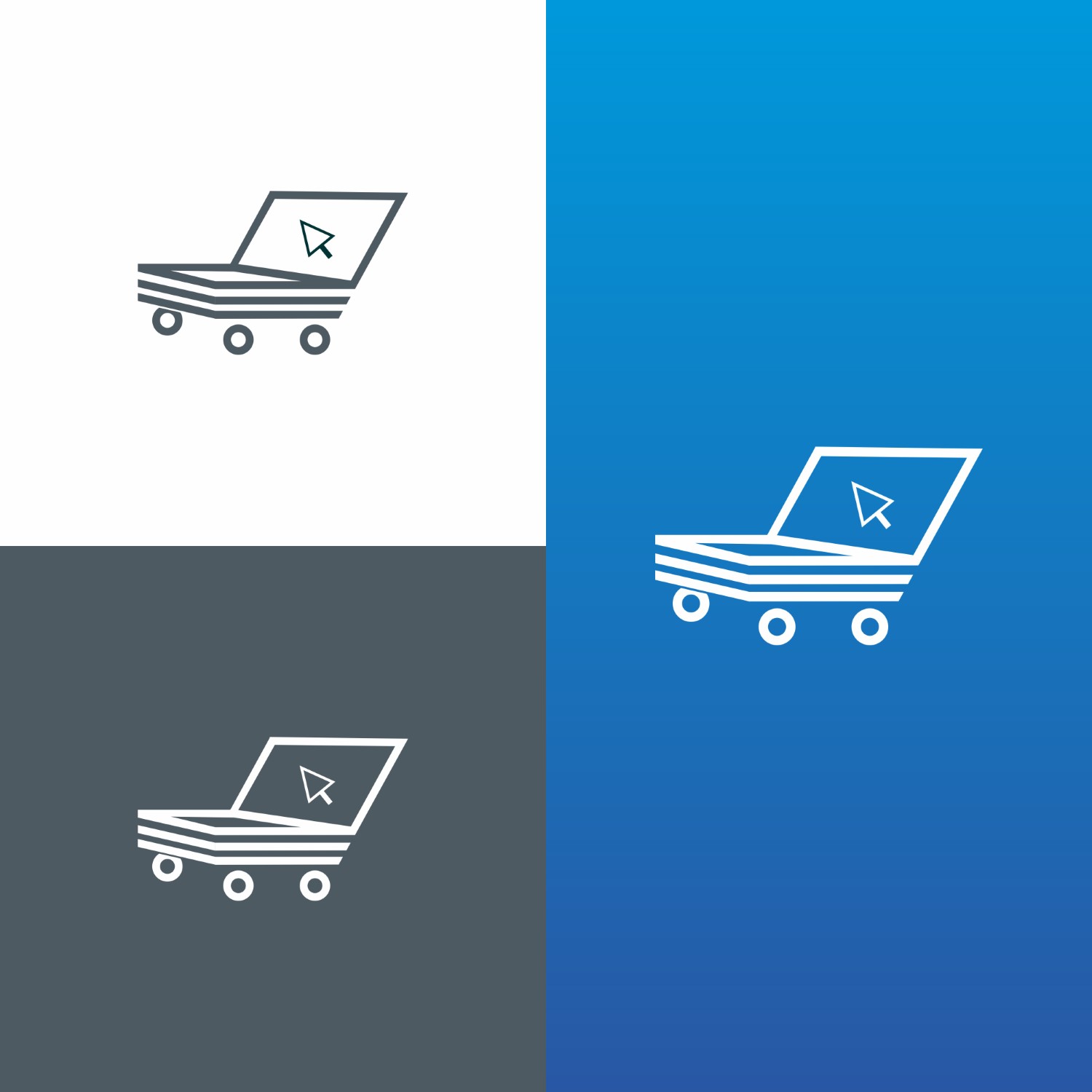 M Mart Logo symbol Design 07 | Inspire Uplift