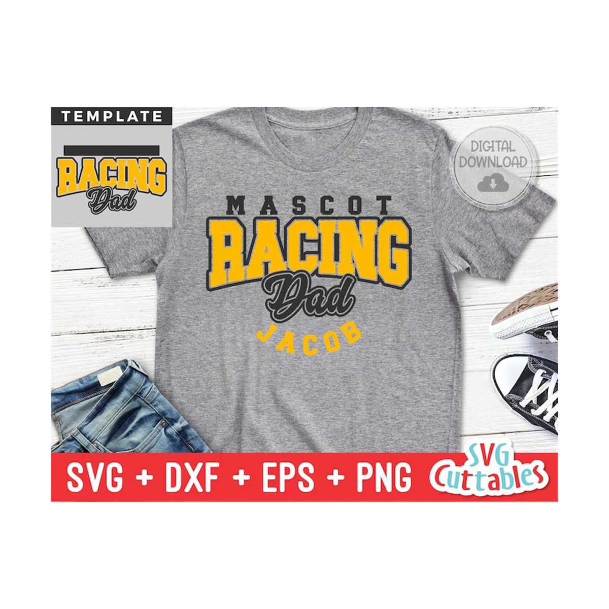 Racing svg - Racing Dad Template 002 - svg - dxf - eps - pn - Inspire ...