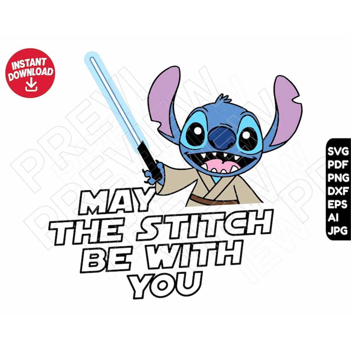 Stitch SVG stars png dxf clipart , cut file layered by color - Inspire ...