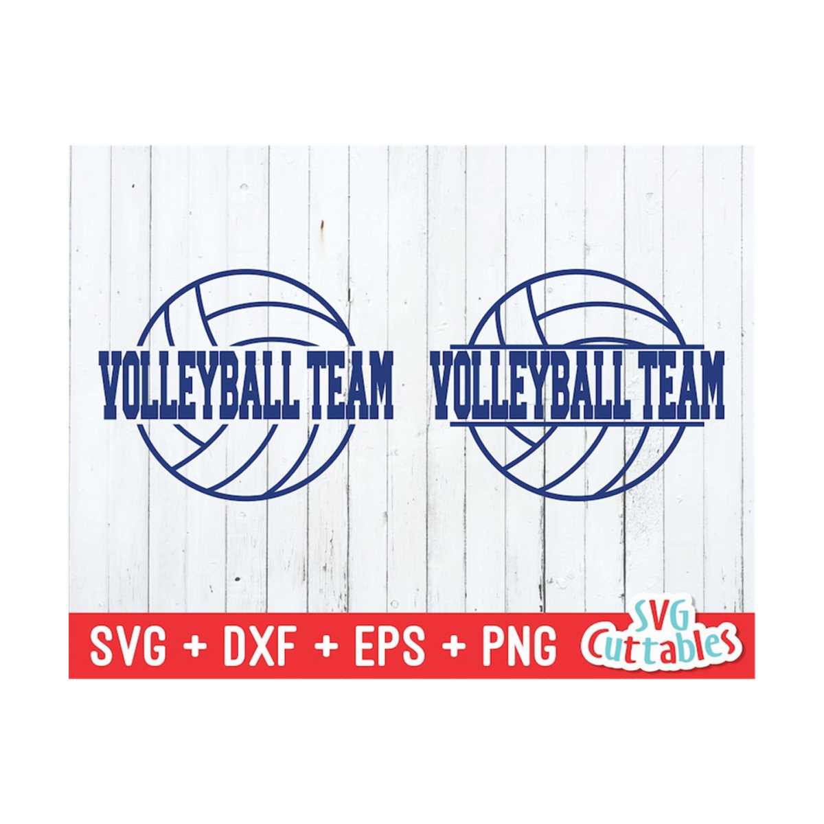 Split Volleyball SVG, DXF, EPS, Volleyball team svg, Volleyb - Inspire ...