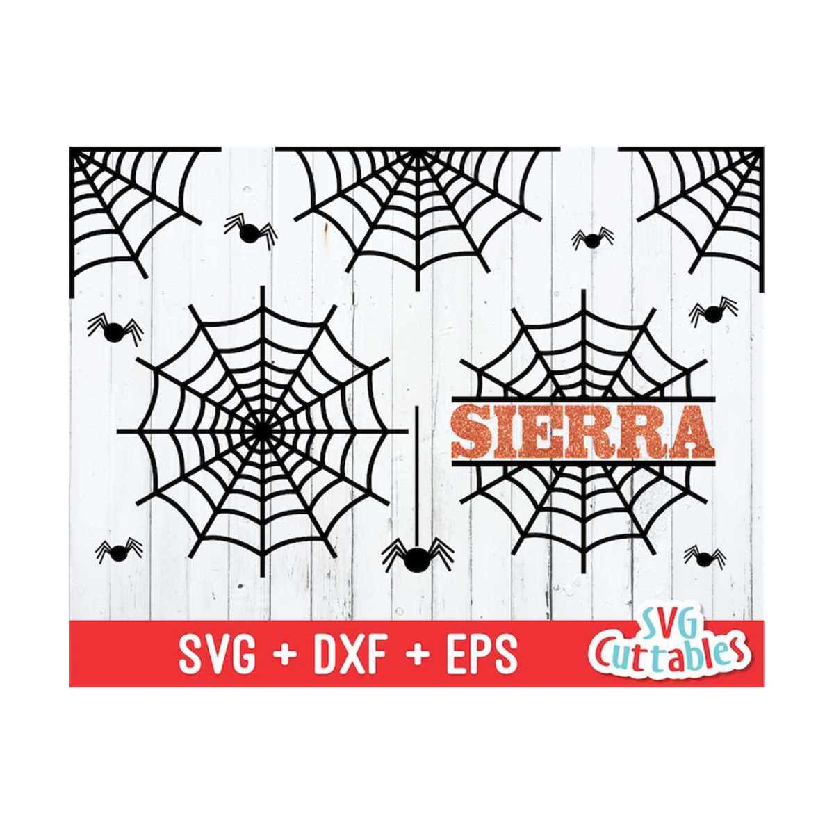 Spider web svg, web svg, Halloween svg, eps, dxf, split spid | Inspire ...
