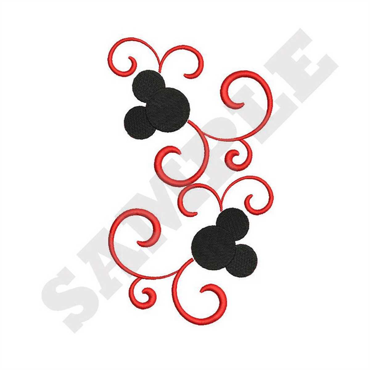 Mickey Mouse Machine Embroidery Design - Inspire Uplift