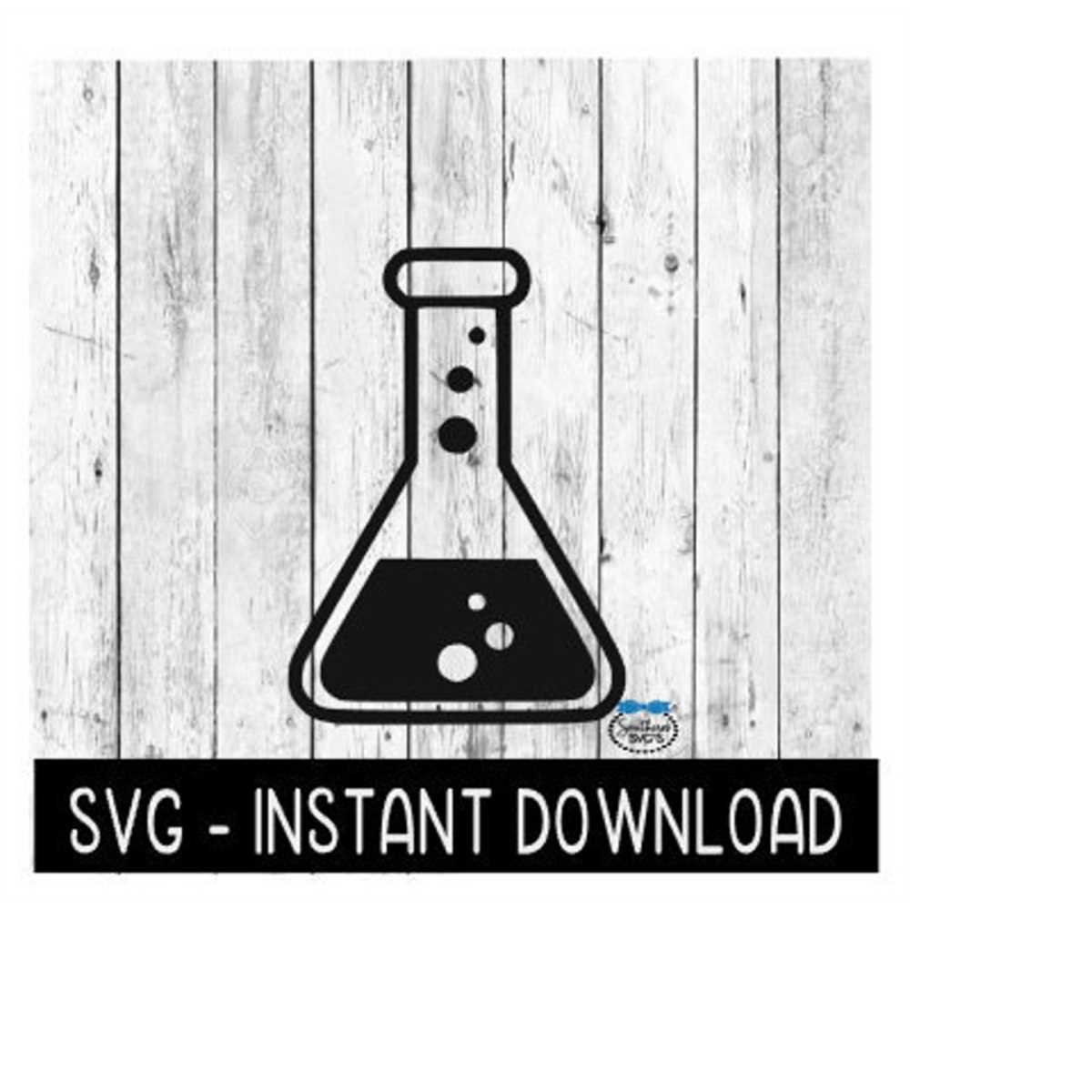 Science Beaker SVG, SvG Files, Scientist Beaker Instant Down | Inspire ...