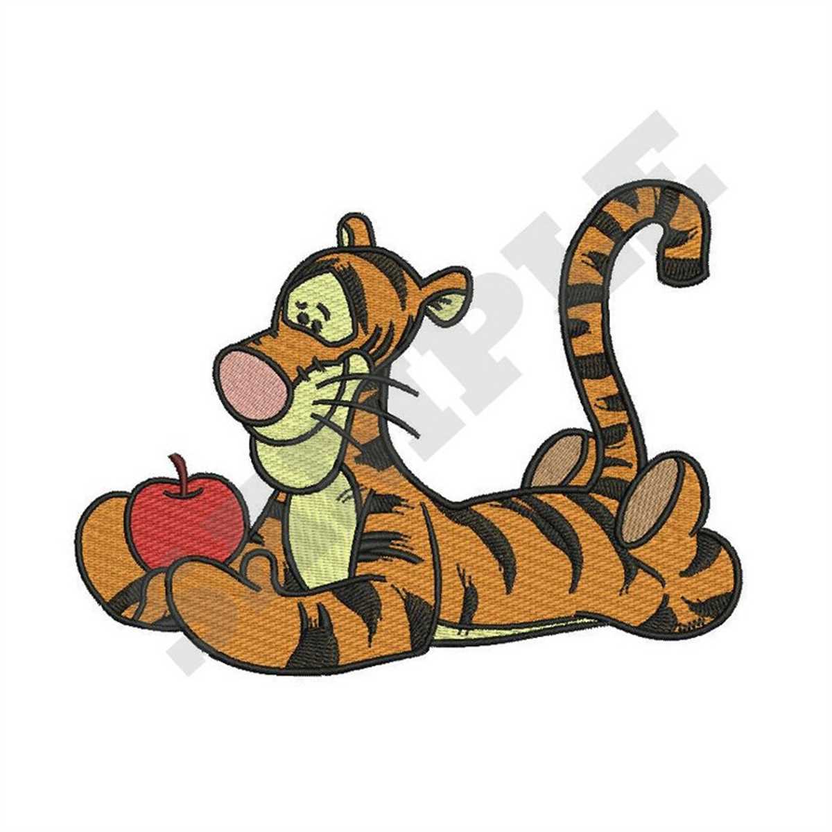 Large Tigger - Machine Embroidery Design | Inspire Uplift