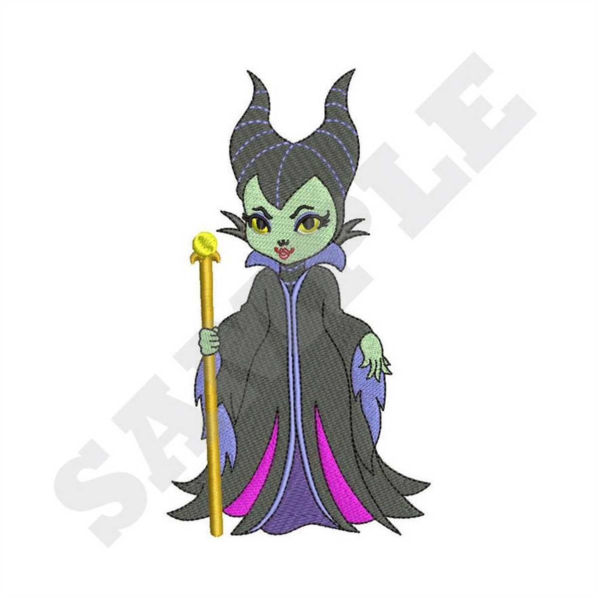 Baby Maleficent Machine Embroidery Design | Inspire Uplift
