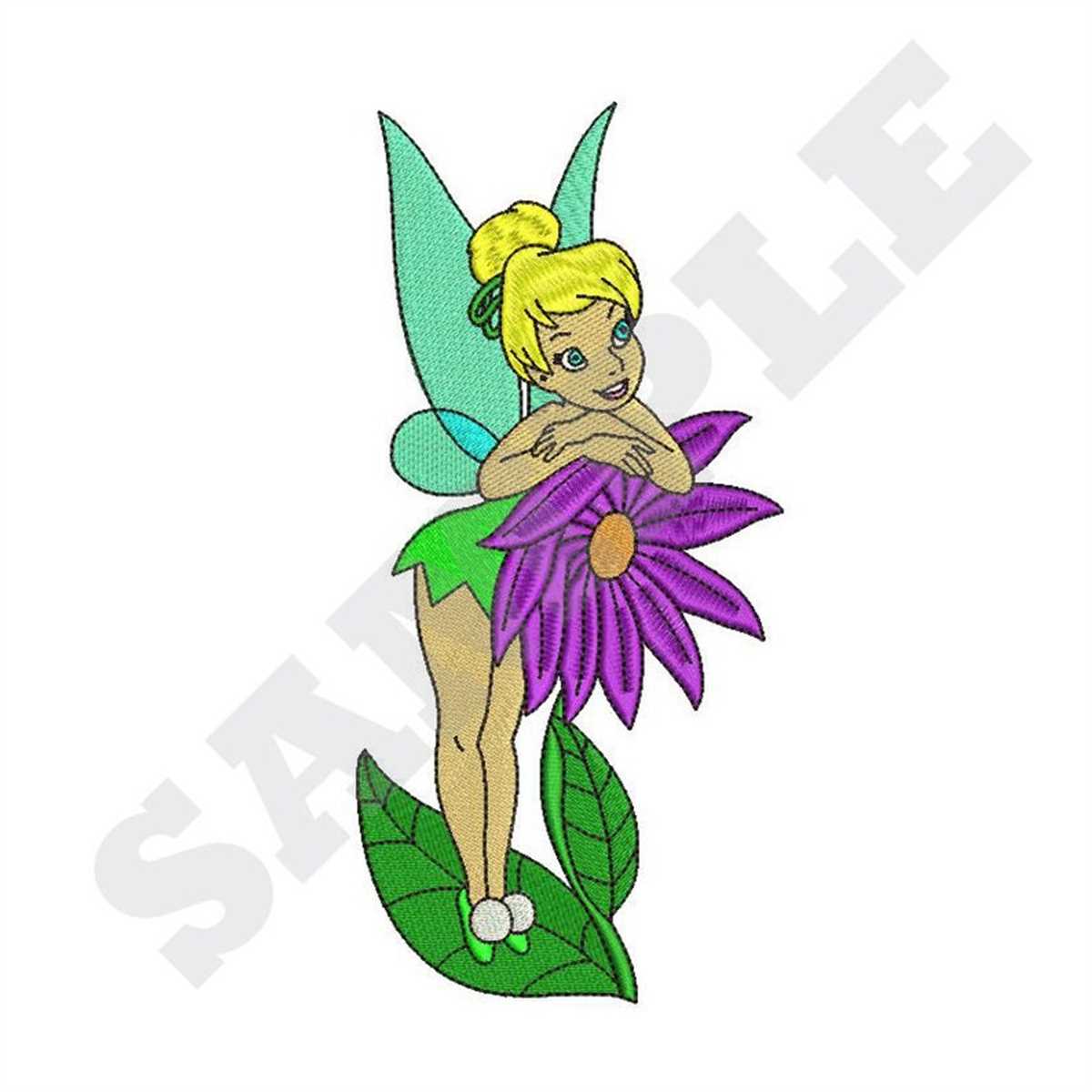 Tinker Bell Machine Embroidery Design | Inspire Uplift