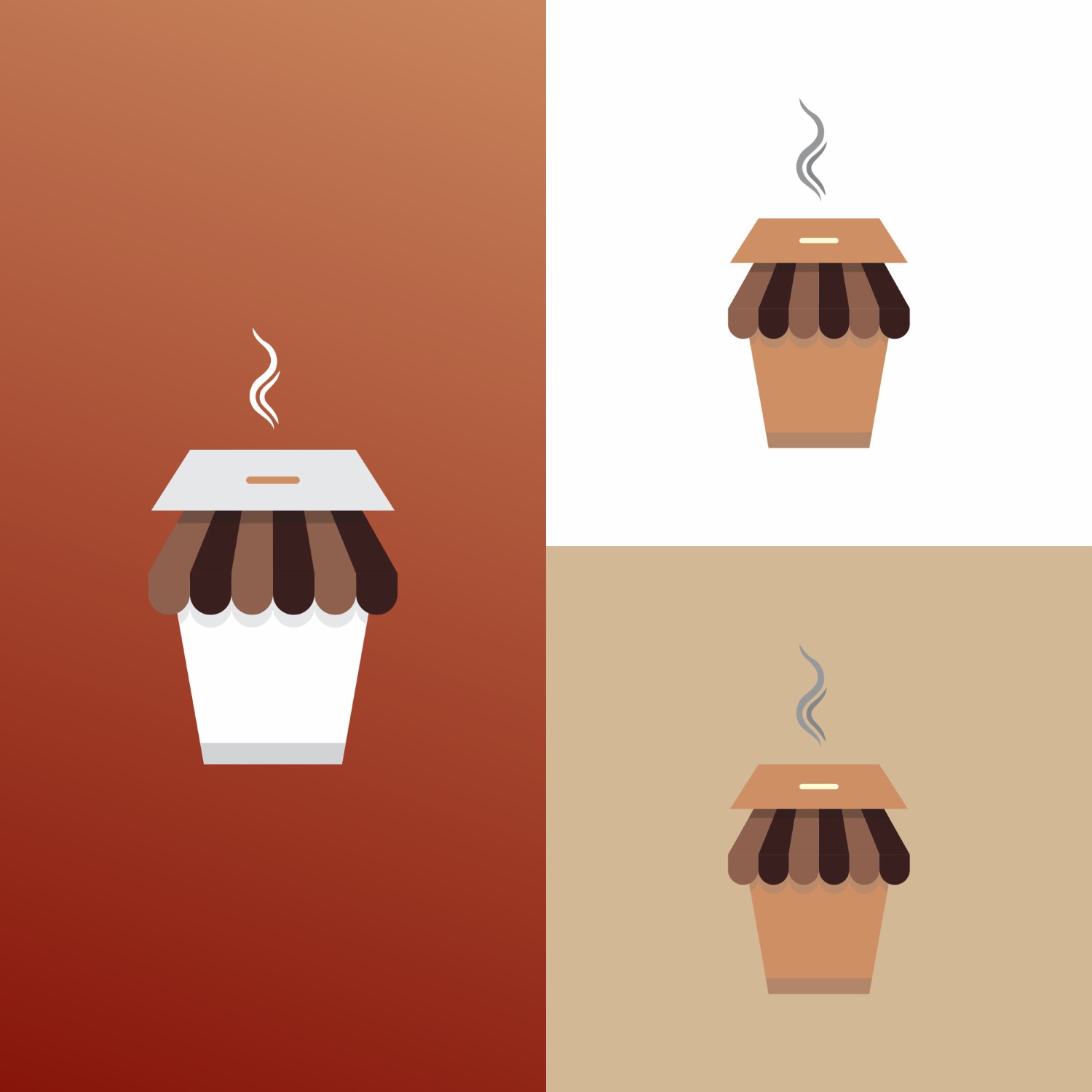 Cafe Teria logo symbol Design 14 | Inspire Uplift