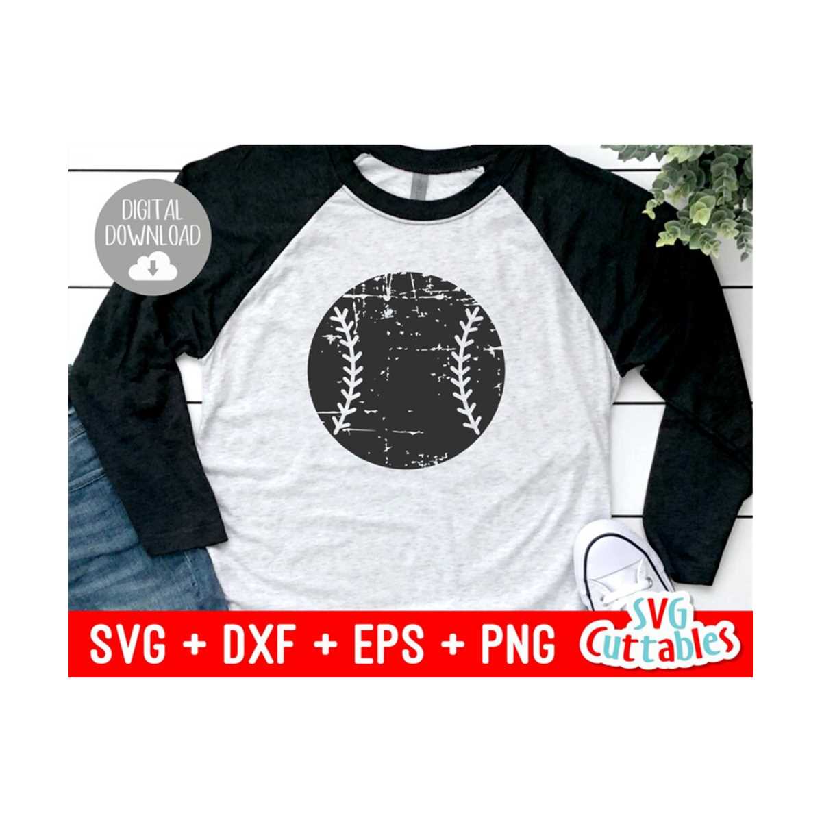 Distressed Baseball svg - Distressed Softball - svg - eps - - Inspire ...