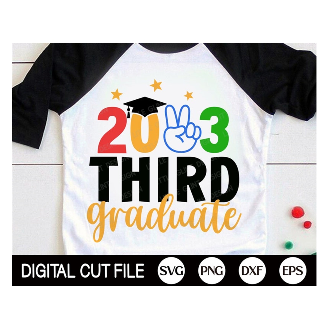 Third Grade 2023 SVG, Last Day of School SVG, 3rd Grade Grad | Inspire ...