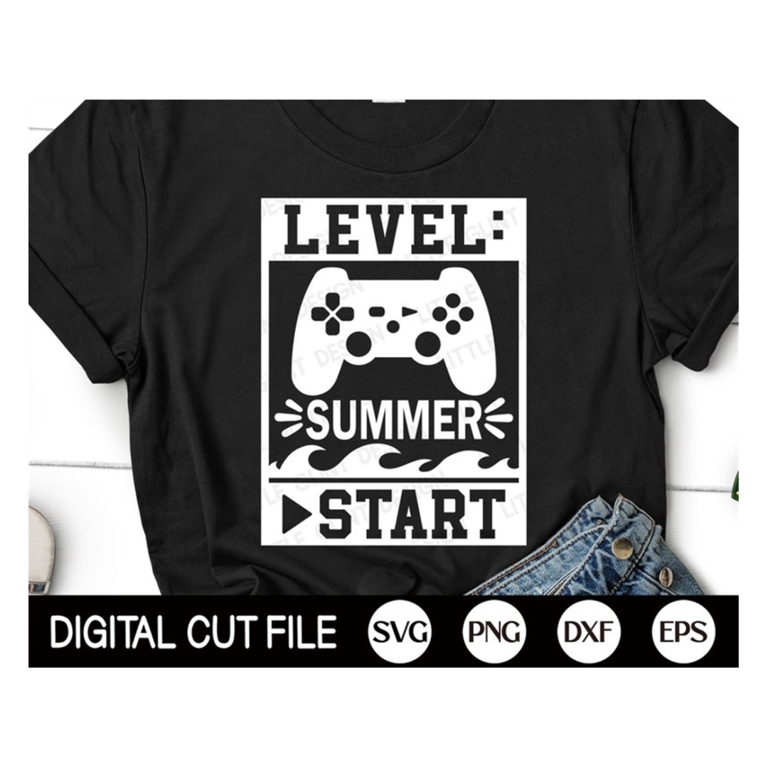 Summer Video Game SVG, Summer Quote Svg, Level Summer Svg, B - Inspire ...