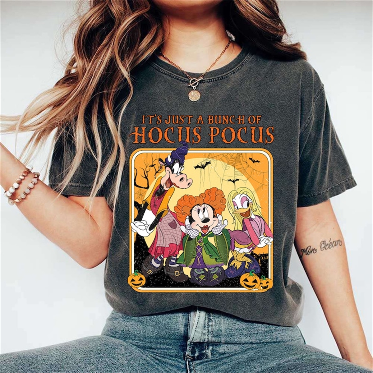 Disney Halloween Hocus Pocus Shirt, It's Just A Bunch Of Hoc | Inspire ...
