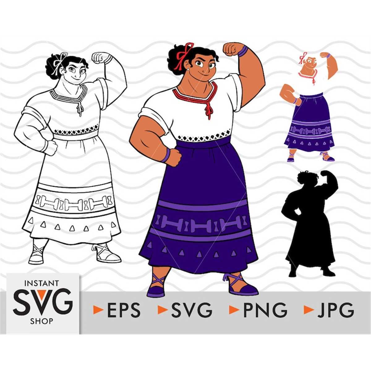 LAYERED SVG Drawing Png Jpg Eps svg files for cricut svg bun - Inspire ...