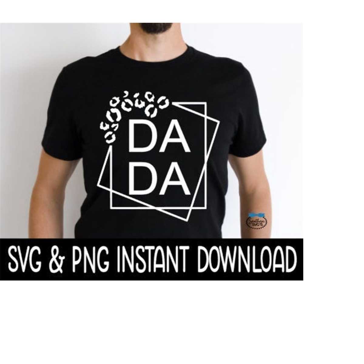 Dada Cheetah Stacked Square Frame SVG File, Stacked Layered - Inspire ...