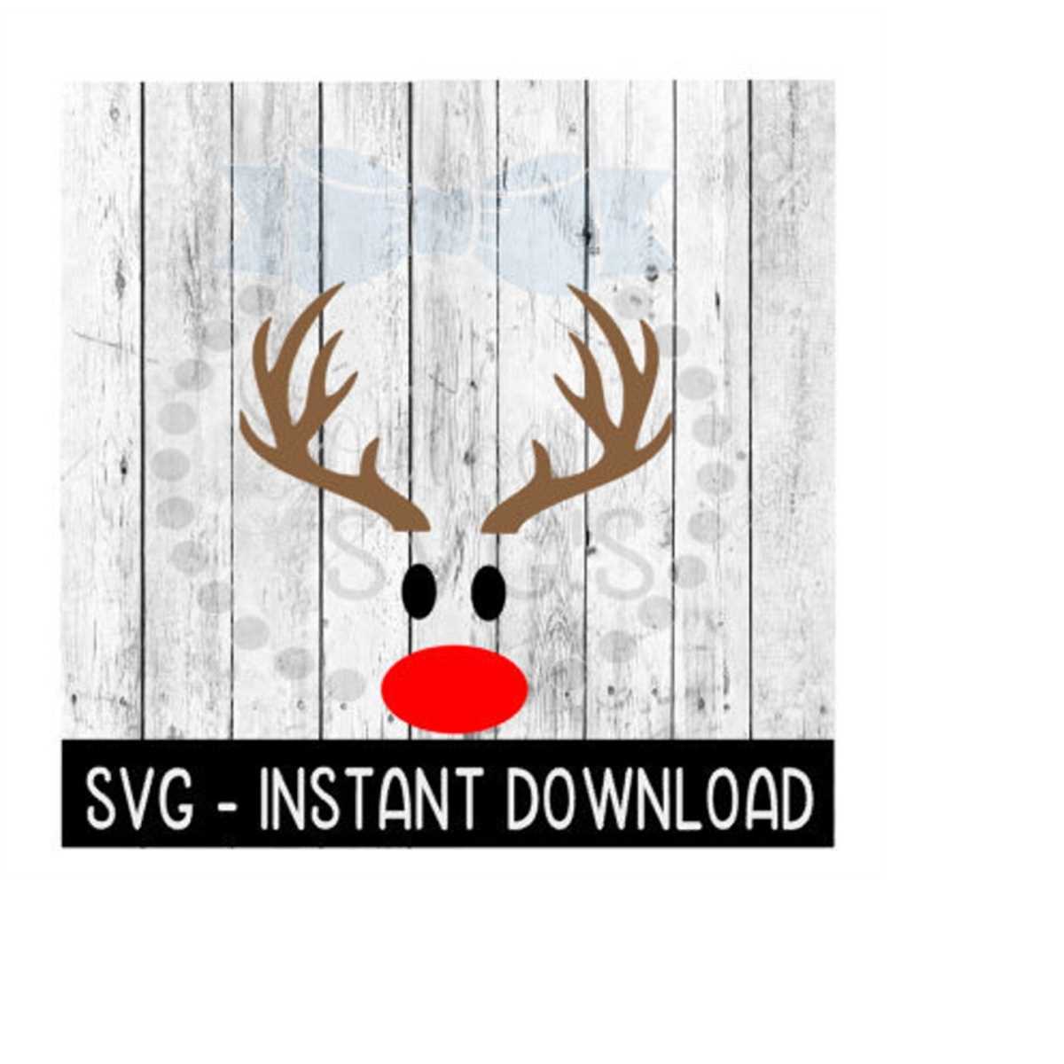 Christmas SVG, Holiday Kids Reindeer SVG Files, Christmas Tr | Inspire ...