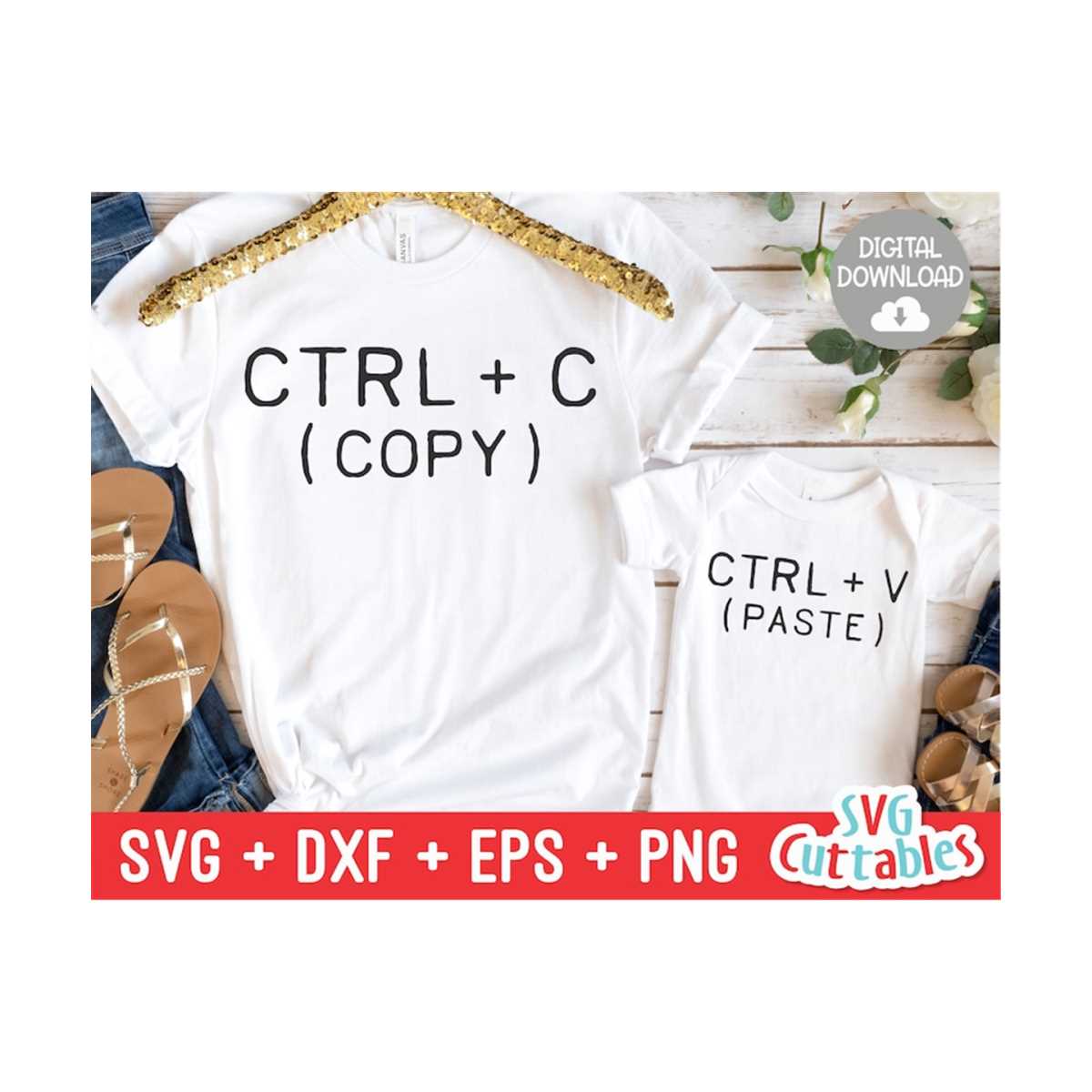 Ctrl C svg - Ctrl V svg- Copy And Paste - Mommy and Me Cut F - Inspire ...