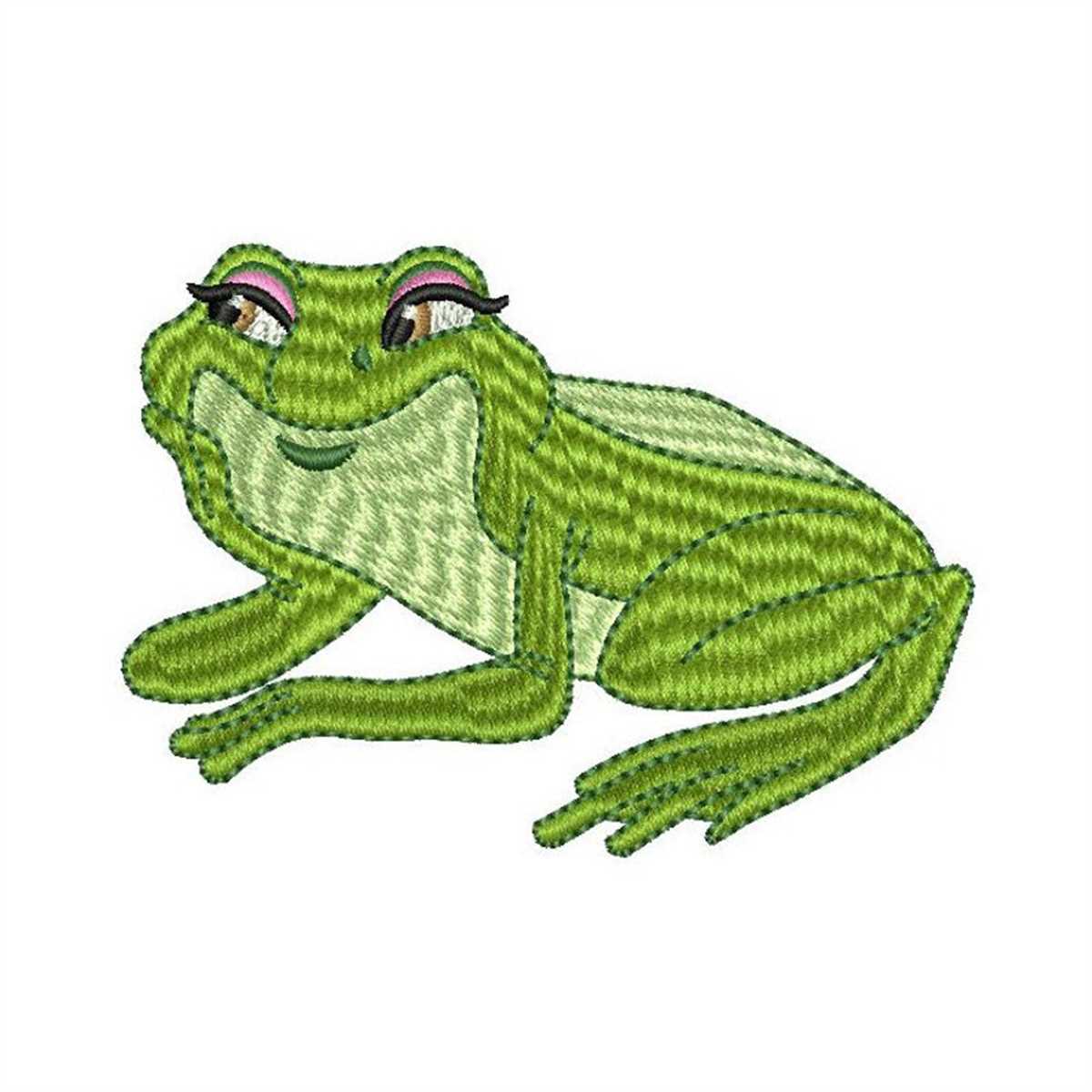 Tianna Frog - Machine Embroidery Designs | Inspire Uplift