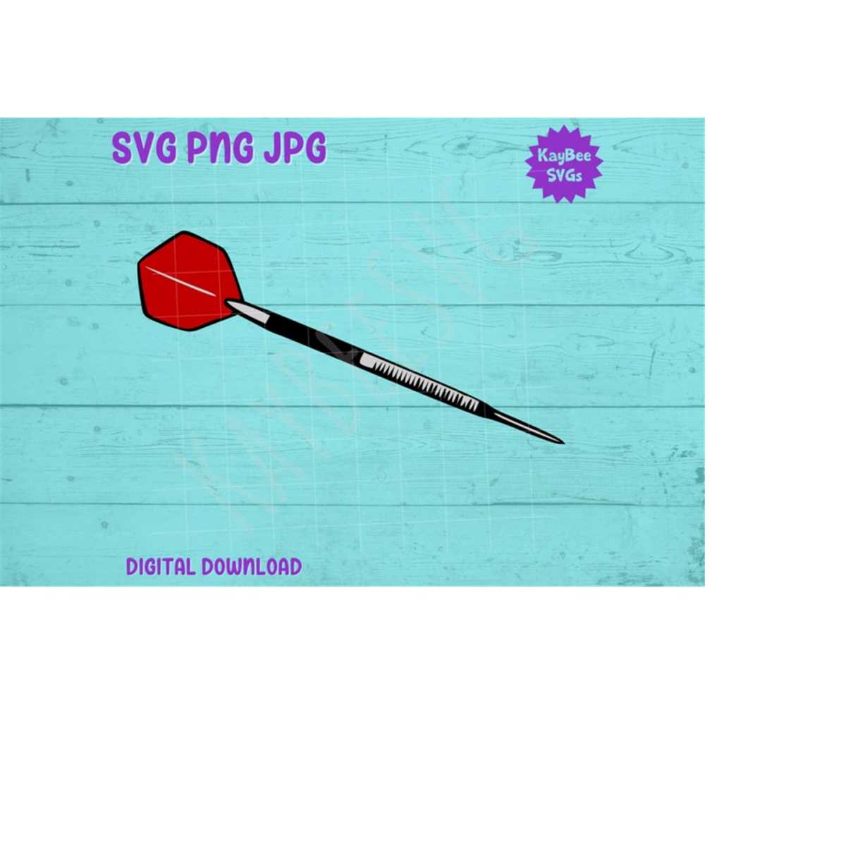 Dart SVG PNG Jpg Clipart Digital Cut File Download for Cricu - Inspire ...