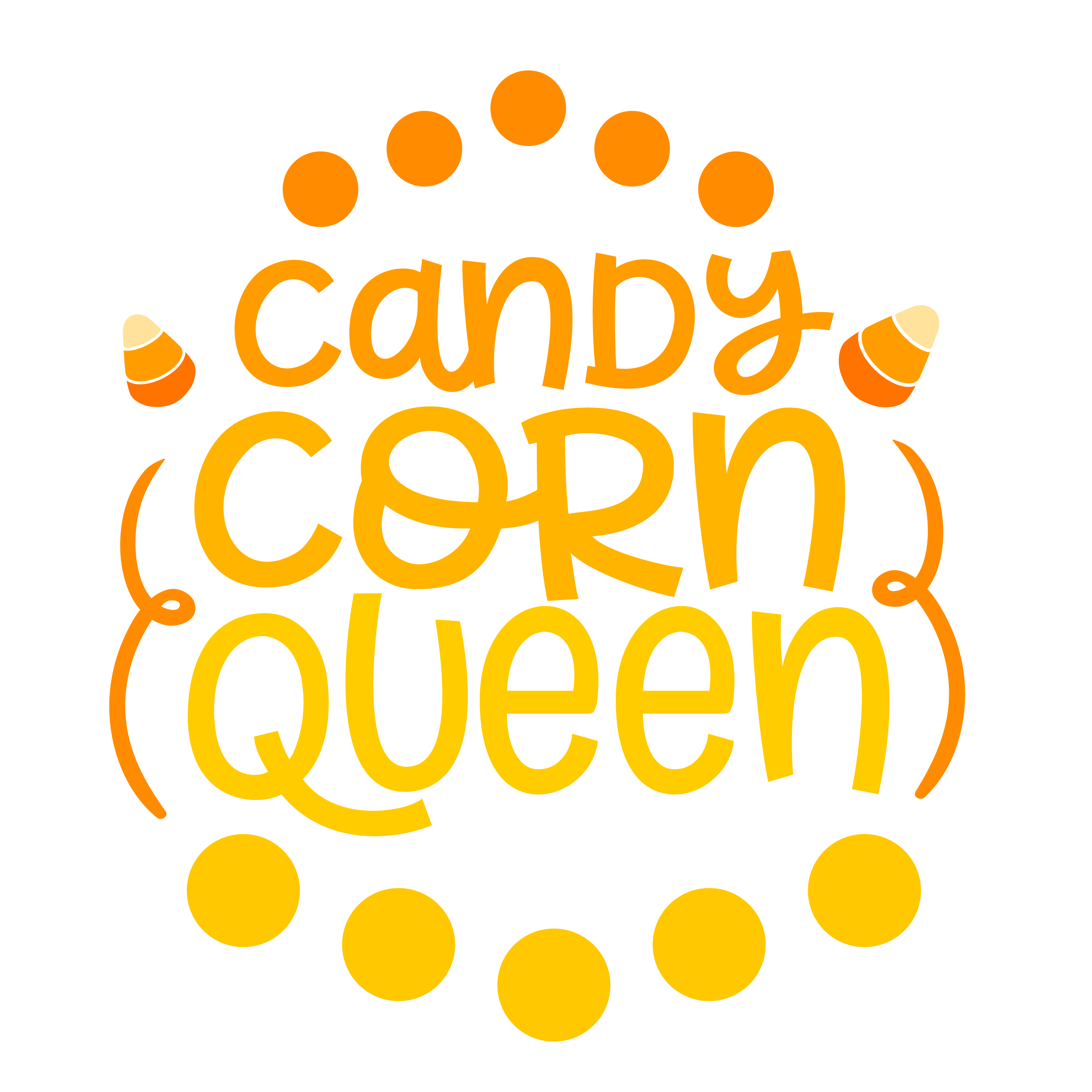 Candy Corn Queen Svg, Halloween Svg, Halloween Sign Svg, Sil | Inspire ...