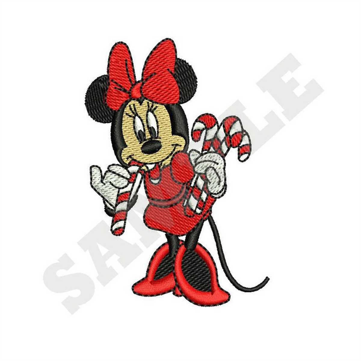 Minnie Mouse Machine Embroidery Design | Inspire Uplift