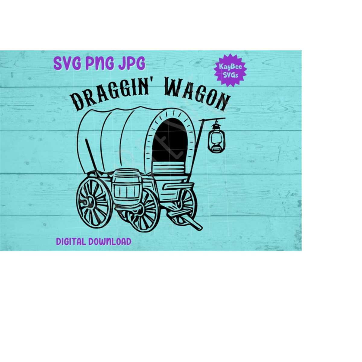 covered wagon svg - Inspire Uplift