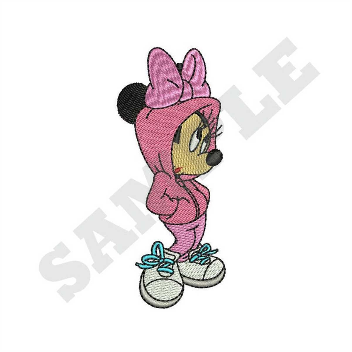 Minnie Mouse Machine Embroidery Design | Inspire Uplift