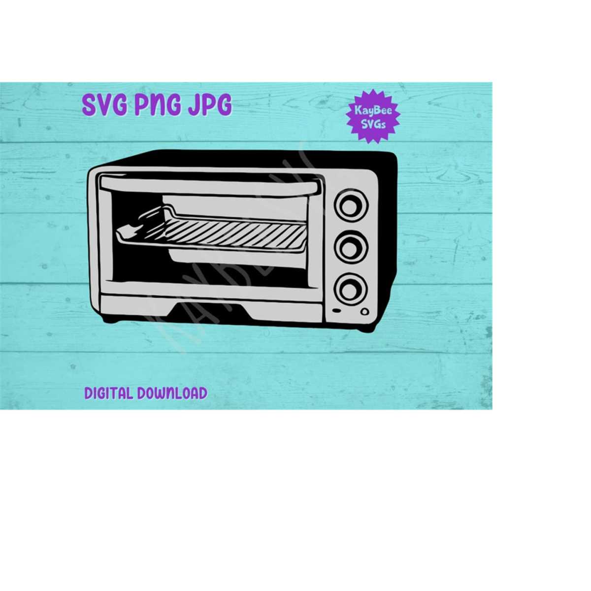 Toaster Oven SVG PNG JPG Clipart Cut File Download for Cricu - Inspire ...